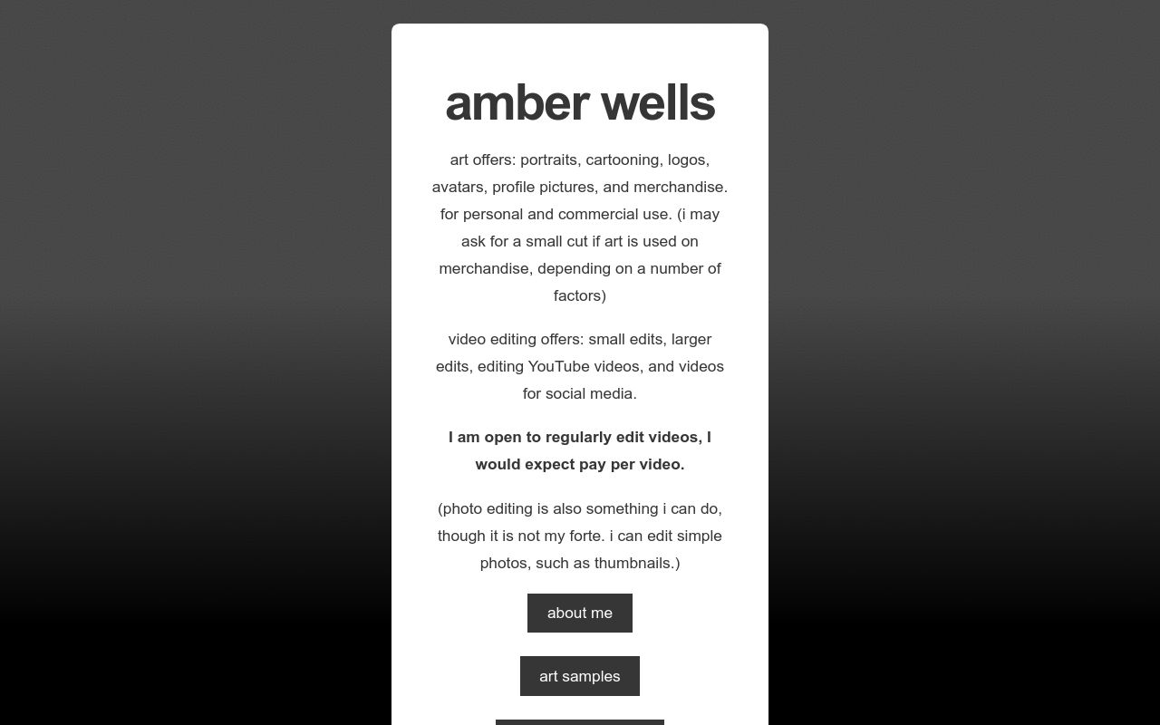 amber wells commissions